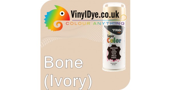 TRG Bone (Ivory) Vinyl Dye Plastic Paint Aerosol 150ml