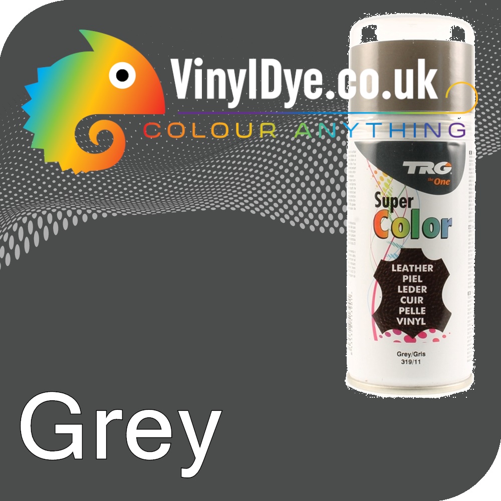 TRG Grey Vinyl Dye Plastic Paint Aerosol 150ml