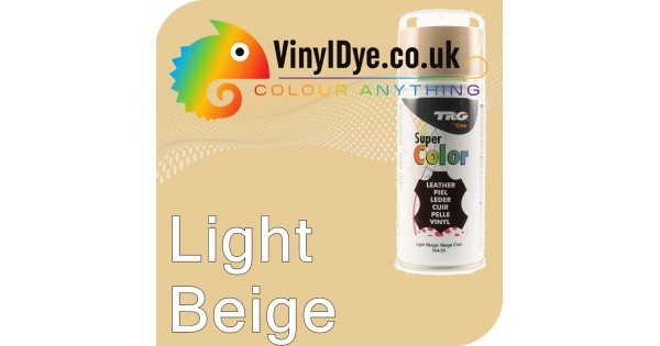 TRG Light Beige Vinyl Dye Plastic Paint Aerosol 150ml